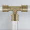 Pipe insulation fitting - TECEflex - TECE Italia - metal / T
