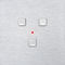 Light switch - MONA - CJC Systems - push-button / recessed / contemporary