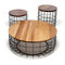 Contemporary coffee table - WIRE - Dare Studio - American walnut ...