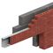 Stainless steel lintel - NEXUS BRICK - Ancon Building Products - load ...