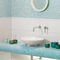 Kitchen mosaic tile - LOOP : LIGHT AQUA BLUE - JASBA MOSAIK - bathroom ...