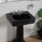 Washbasin with post - BLEU PROVENCE - BLEU PROVENCE - ceramic ...