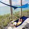 Waterproof shade sail - STINGRAY - TUUCI - commercial / triangular / curved