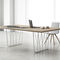 Executive desk - DECK - FAMO - with post / contemporary / wooden