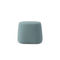 Contemporary pouf - OPENEST CHICK - Haworth - fabric / leather / round