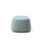Contemporary pouf - OPENEST CHICK - Haworth - fabric / leather / round