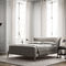 Double bed - Febo - MAXALTO - contemporary / upholstered / with headboard