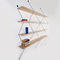 Wall-mounted shelf - CLIMB - LA CHANCE - contemporary / solid wood / walnut