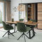 Contemporary dining table - Rom - nobilia - concrete / wooden / slate