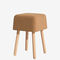 Contemporary stool - BOMBETTA - DISCIPLINE - cork / ash base / 3-legged