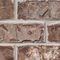 Solid brick - BARKER HOUSE - PINE HALL BRICK - for facade / brown / white