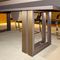 Contemporary conference table - MARCUS - JMM - wooden / metal / leather