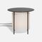 Contemporary side table - Andon - DePadova - lava / metal base / round