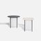 Contemporary side table - Andon - DePadova - lava / metal base / round