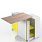Workstation desk - TOUCH DOWN UNIT - UNIFOR - with post / contemporary / wooden