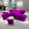 Modular upholstered bench - Q5 - DAVIS - contemporary / fabric / commercial