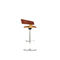 Contemporary bar stool - MOLLIE - allermuir - beech / metal base ...