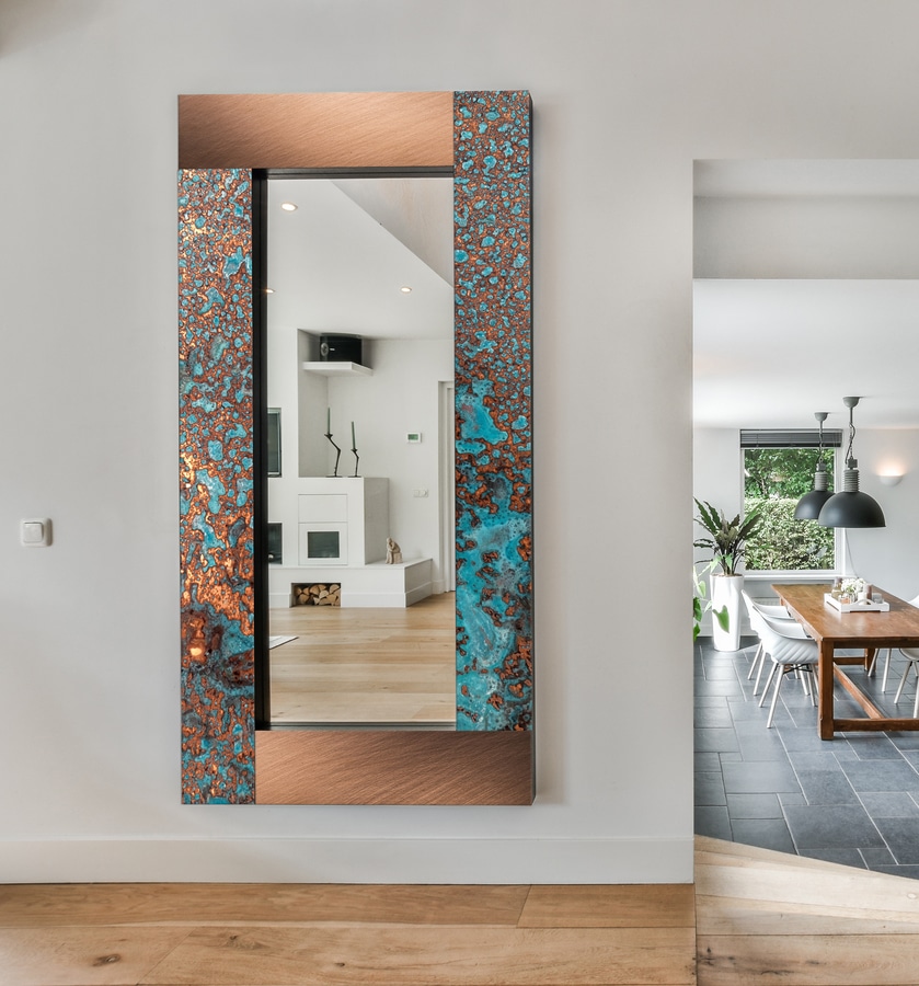 A Dialogue among Textures. Smooth and Oxidized Metal to Furnish - Via L ...