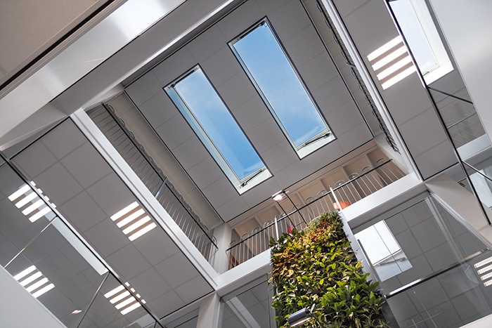 Gorter RHTG roof hatch with triple insulating glass HR+++ - Harmenkaag ...