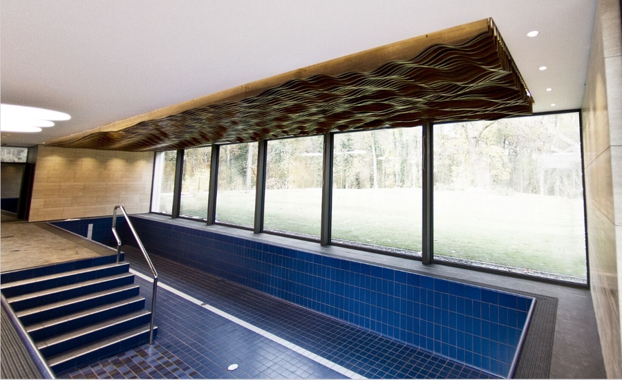 Kebony wood waves – new idea for interior design - Bratislava, Slovakia ...