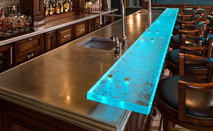 a lighting countertop! - France - ThinkGlass