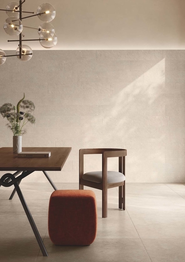 All the charm of stone-effect porcelain stoneware tiles: introducing ...