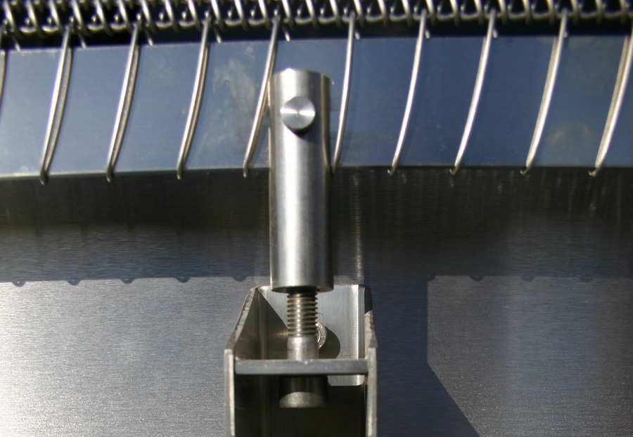 Sun protection systems made of wire mesh material - Düren, Germany ...