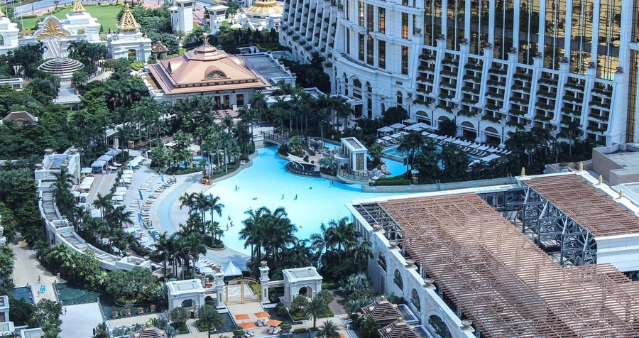 GALAXY MACAU RESORT & CASINO - Macau Island, Macau - Myrtha Pools