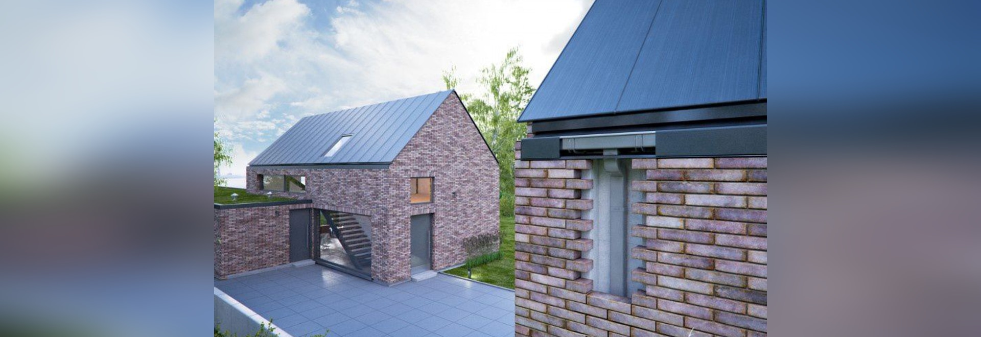 NEW: rectangular roof gutter by GALECO - GALECO