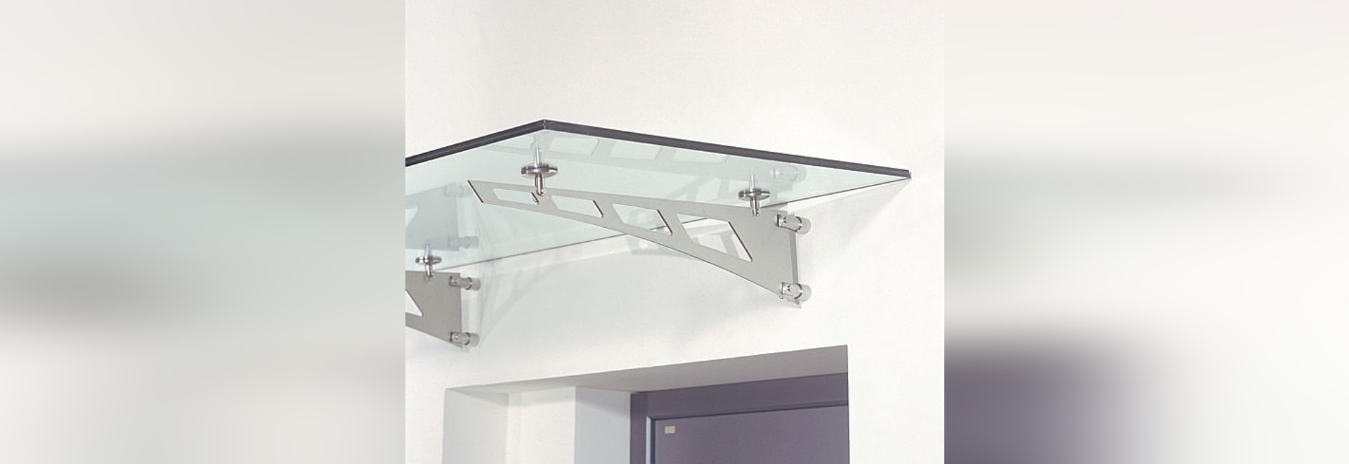 Point-fixed canopies with bracket designs - Schwert - PAULI FRANCE