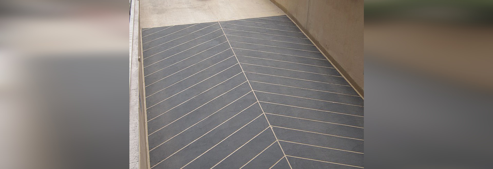 Waterproofing of the ramp of the "Alcazar" parking area in Beausoleil ...