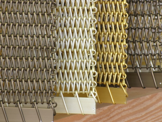 Sun protection systems made of wire mesh material - Düren, Germany ...