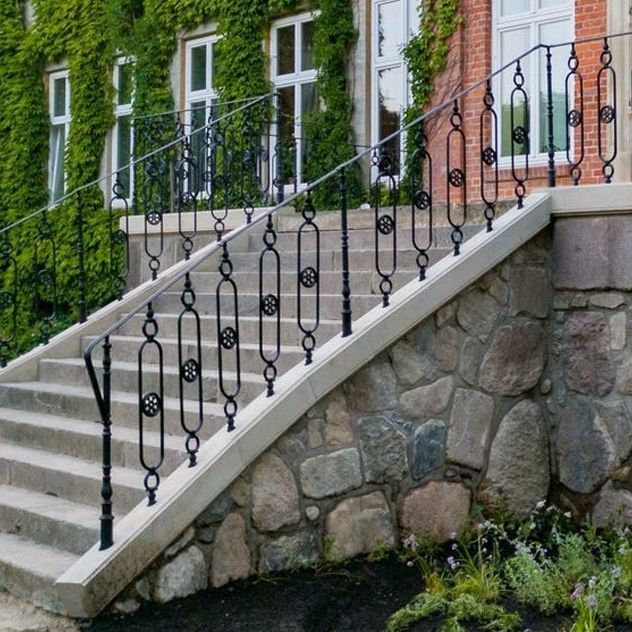 鋳鉄製手すり - BR 04 - Ghisarredo - 欄干型 / 屋内用 / 屋外用