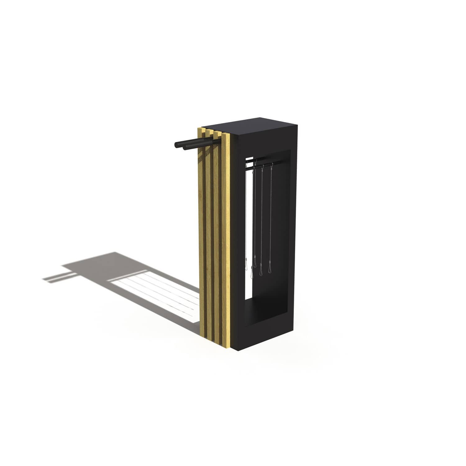 スチール製自転車修理ステーション - MÉCABOX - URBAN-NT - 道具一式付き / 公共スぺース用