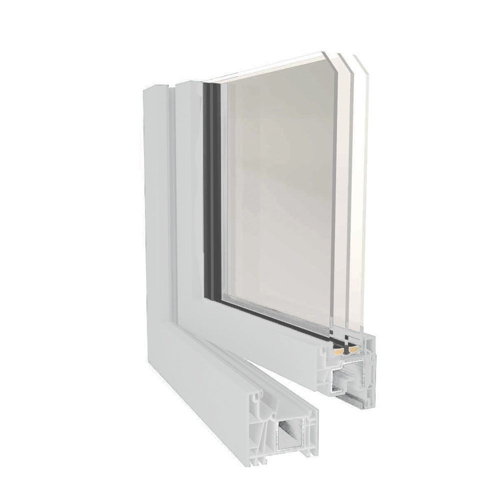 PVC窓 - SHINE LIGHT - Caiframe - サッシ / 戸が2枚 / 白色