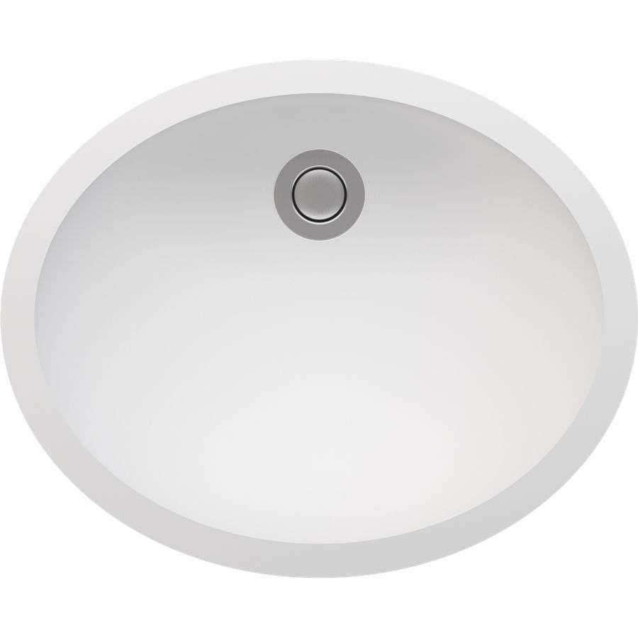 組み込み型洗面器 - THE LEO - Durasein - アクリル製 / オーダーメイド / 楕円形