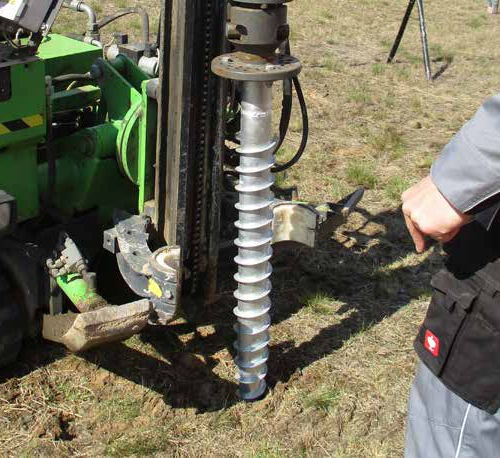 ねじ回し式杭 - voestalpine Sadef nv - ヘリカル / スチール製 / 太陽光発電設置用