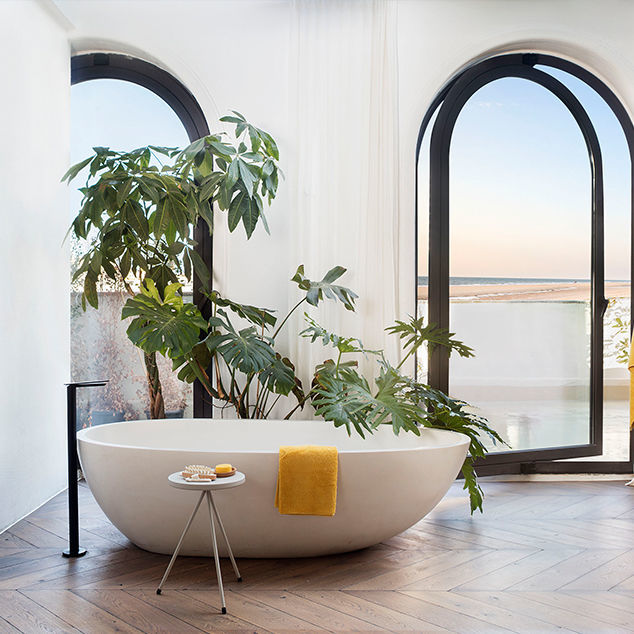 現代風スツール - NUTA COLORS - Mobles 114 editions - 木製 / スチール製 / スチール脚