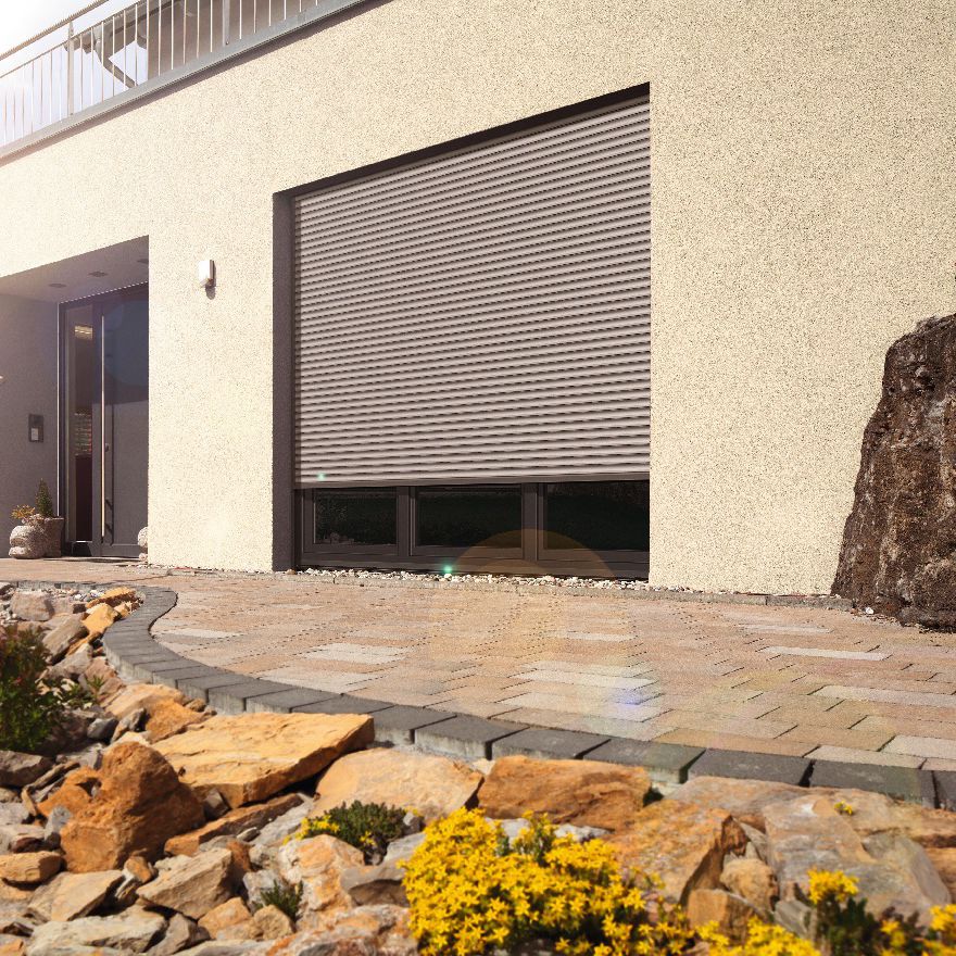 ローラーシャッター - FRONT-MOUNTED - WAREMA Renkhoff SE - アルミニウム / 窓用 / ドア用