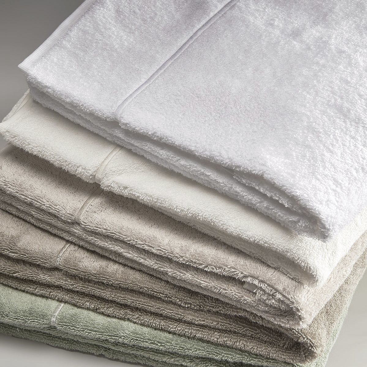 コットンバスルームリネン - ESSENTIALS BREAD & BUTTER - MASTRO RAPHAEL