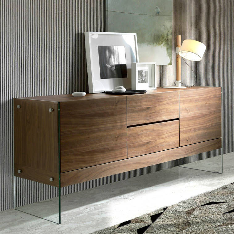 現代風サイドボード - 3062 - Angel Cerdá - ウォールナット / ダブル / ホテル用