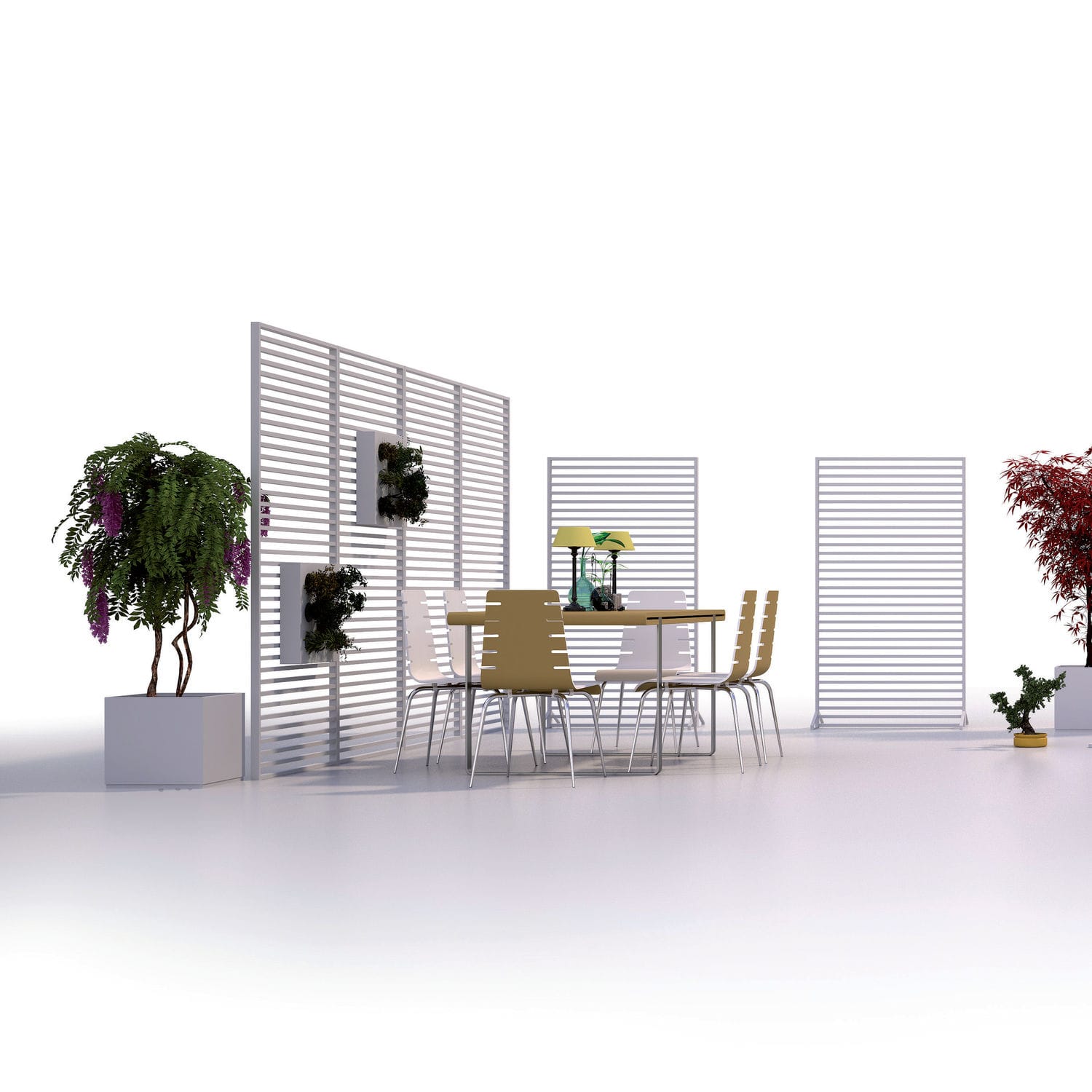 パネル面格子 - SHAPE - UNOSIDER - アルミニウム