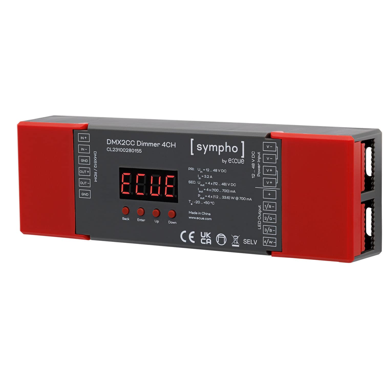 DMX調光器 - DMX2CC - Traxon Technologies