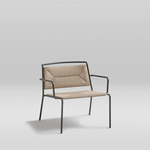 現代風アームチェア - AMBA - POINT - ポリウレタン フォーム製 / アクリル製 / アルミニウム