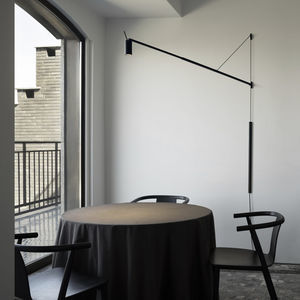 現代風壁掛け照明 - AS3C - NEMO - 屋内用 / 吹きガラス製 / クロムメッキ金属