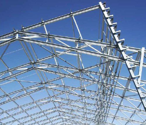 建物用金属製骨組み - voestalpine Sadef nv - 倉庫用 / 覆い用 / 二重傾斜式屋根用