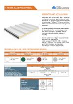 Roof sandwich panel - Five Ribs - Panel Sándwich Group - metal facing ...