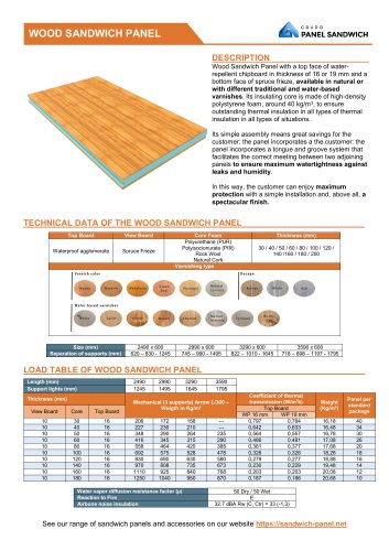 Panel Sándwich Groupのすべてのカタログと技術パンフレット