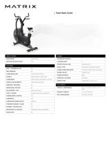 Commercial exercise bike - Total Body - Matrix - home