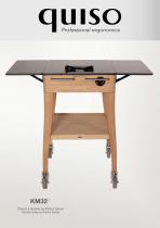 Hotel trolley - KM32 - Quiso - for restaurant / warming / natural oak